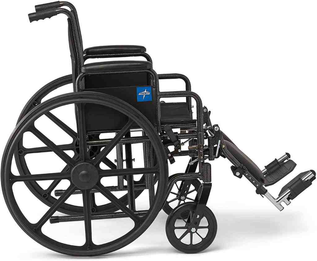 K1 Wheelchair Elevating Leg Rests 18" Seat - Coastal Medical Equipment