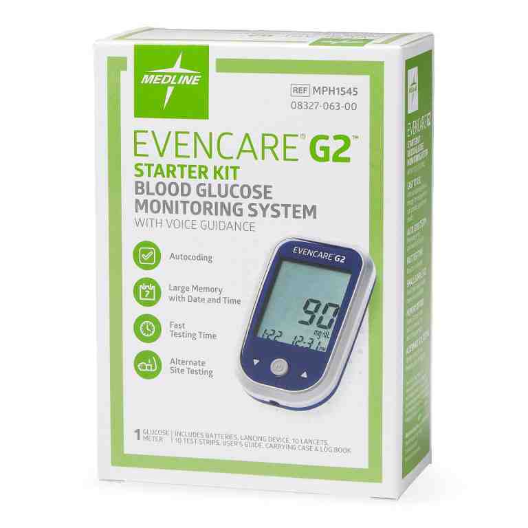 G2 Blood Glucose Monitoring System Voice Guidance - Coastal Medical ...