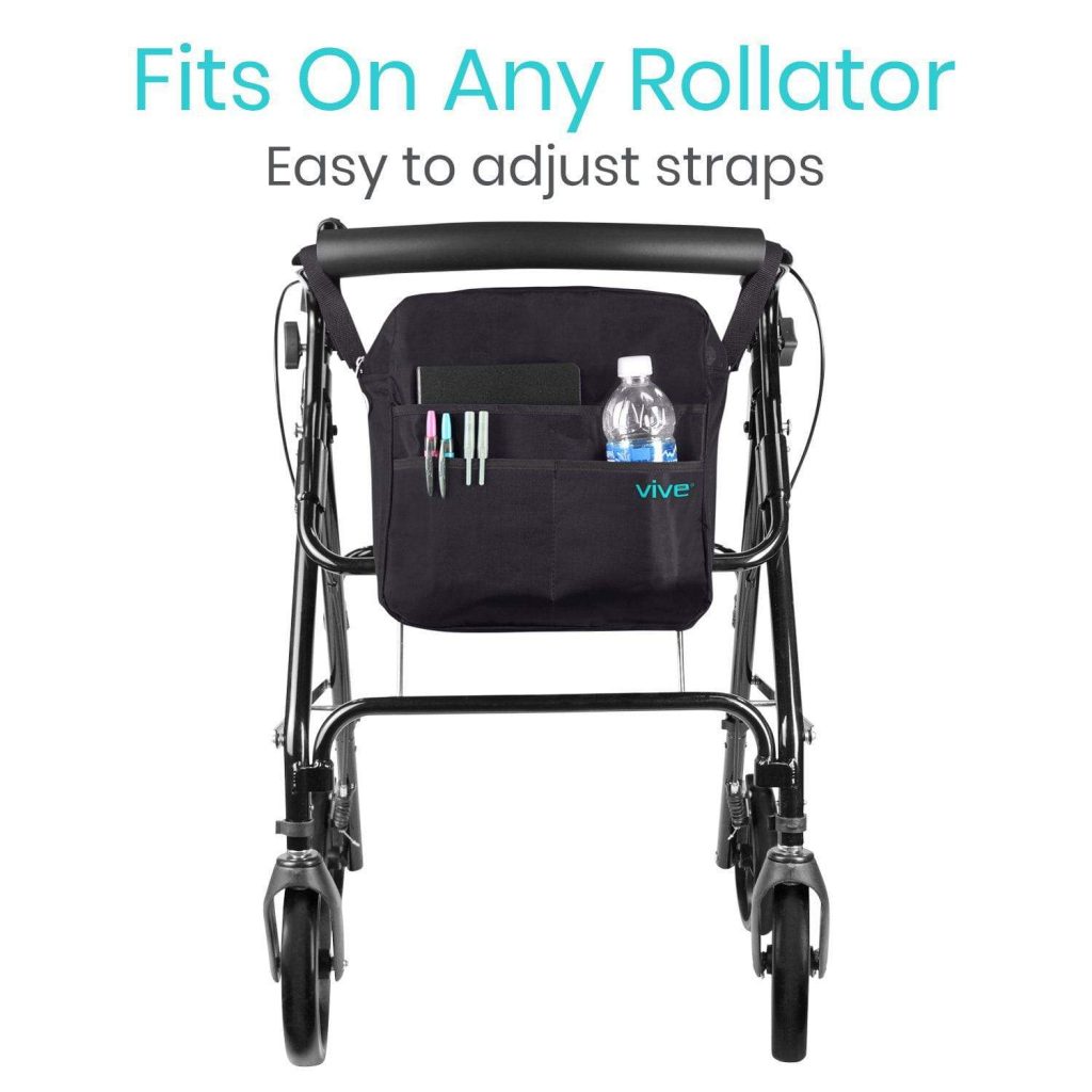 Rollator Storage Bag – Several Colors to Choose - Coastal Medical Equipment