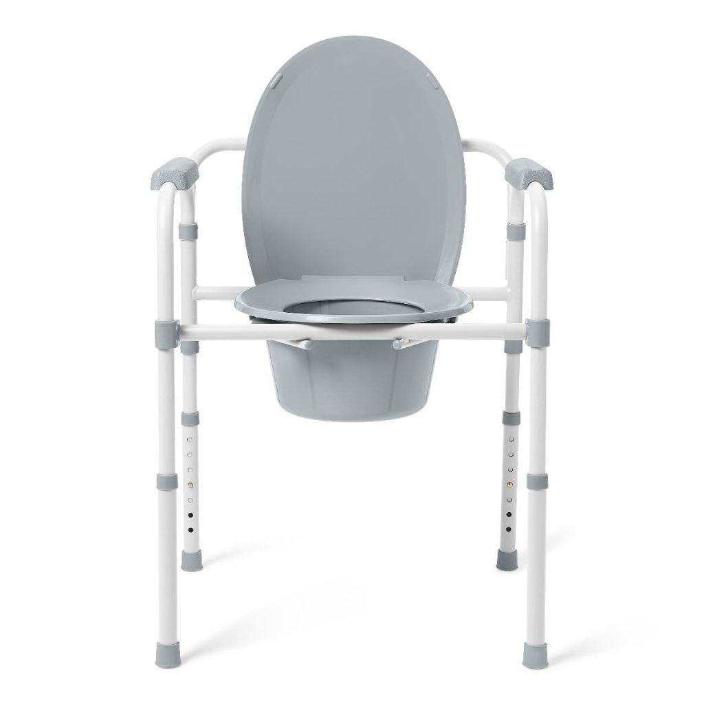 Commode Elongated 3 in 1 Folding - Coastal Medical Equipment