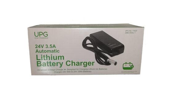 UPG Lithium Battery Charger 24v 3.5Amp XLR - Coastal Medical Equipment