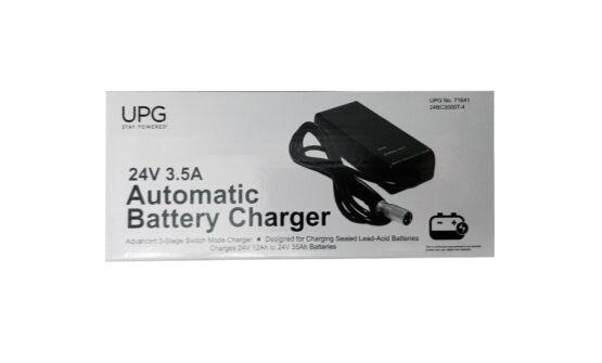 UPG Battery Charger 24v 3.5 Amp XLR - Coastal Medical Equipment